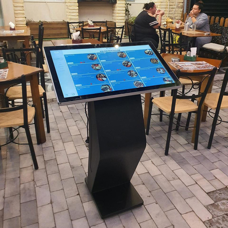 32" Touch Screen Kiosk for Greek Restaurant