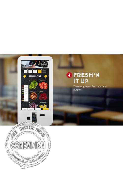 32 Inch Touch Screen Kiosk Premium Payment Totem Lcd Self Service Kiosk ...