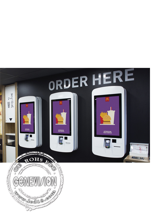 32 Inch Touch Screen Kiosk Premium Payment Totem Lcd Self Service Kiosk ...