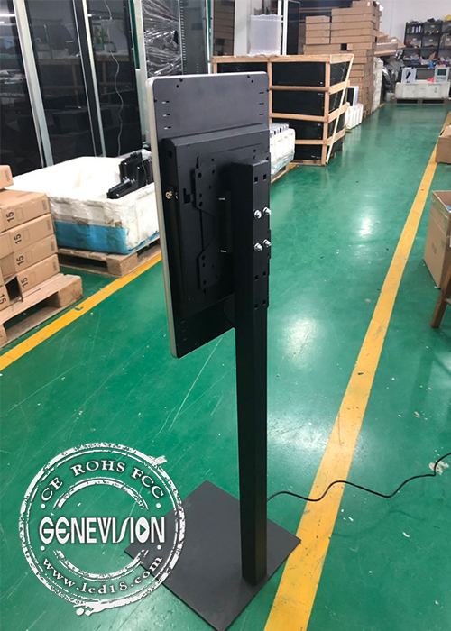 LCD Kiosk Digital Signage 22 Inch USB Plug And Play 50/60HZ With 8G Memory