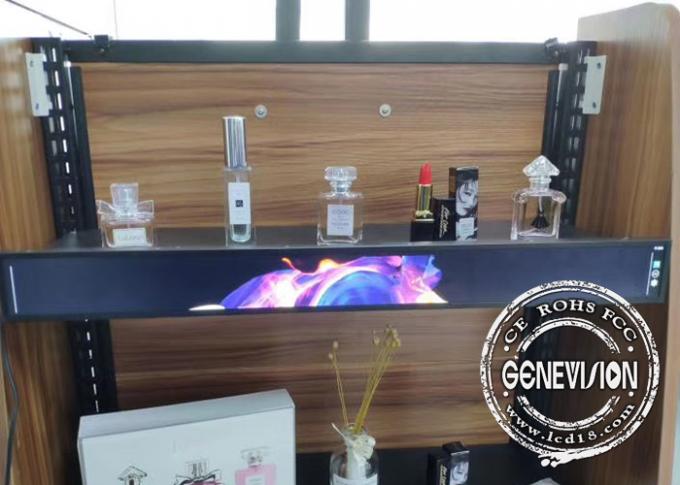 300cd/M2 Brightness Stretch Monitor Display With Shelf Edge Installation