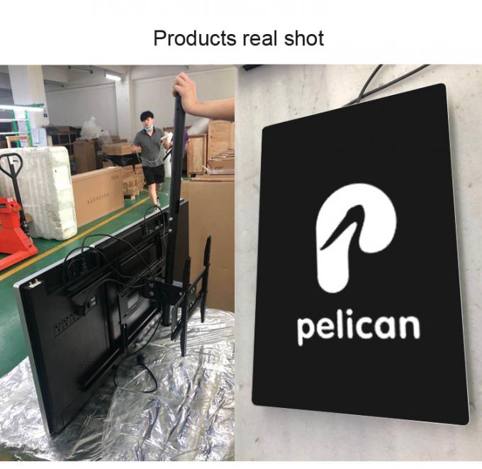 Roof Hanging Remote Control 43 Inch Wifi Digital Signage