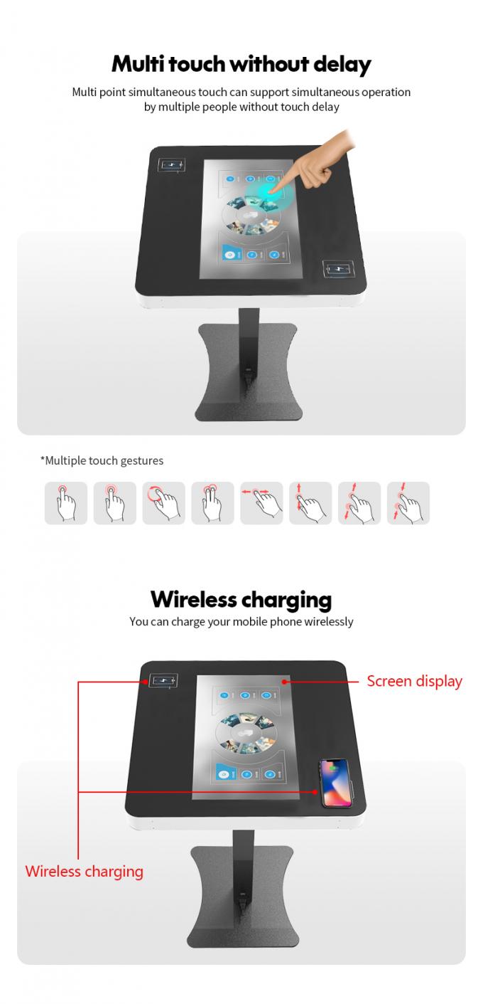 21.5 Inch Smart Interactive PCAP Touch Screen Table