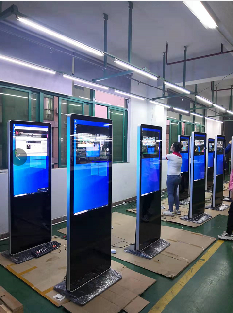 43 Inch Smart Wifi Digital Signage Remote Control Network Advertising ...