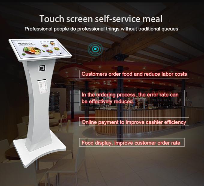 21.5 Inch All In One Automated Self Service Payment Kiosk Inbuilt With ...