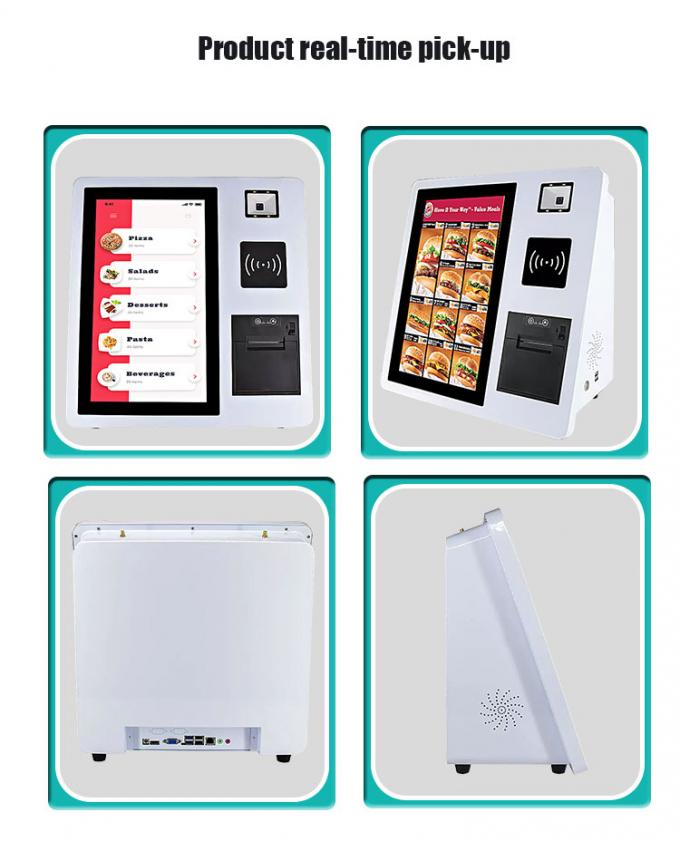 15.6 Inch Touch Screen Credit Card Payment Machine Self Service Table ...