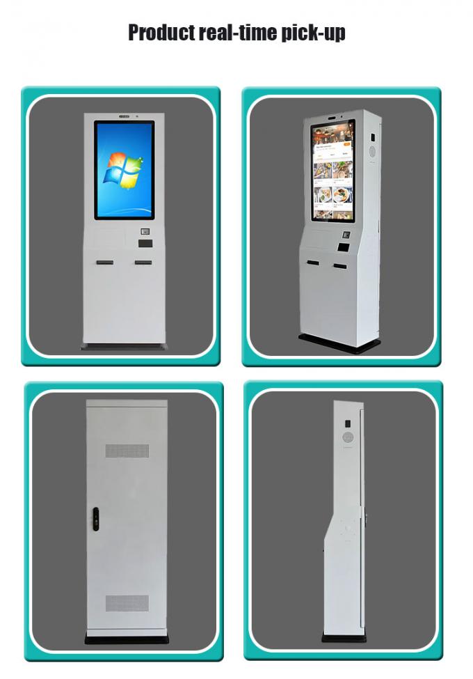 32 Inch Outdoor Capacitive Self Service Touch Screen Kiosk With Printer ...