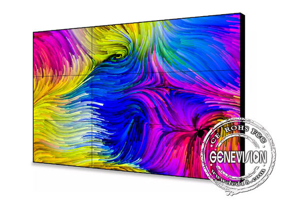 46" 55" BOE Original Panel Seamless LCD Digital Signage Flexible Video ...