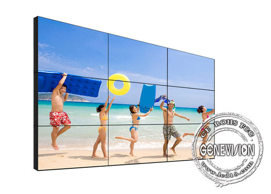 55inch Digital Signage Video Wall 3.5mm Narrow Bezel Advertising Screen ...