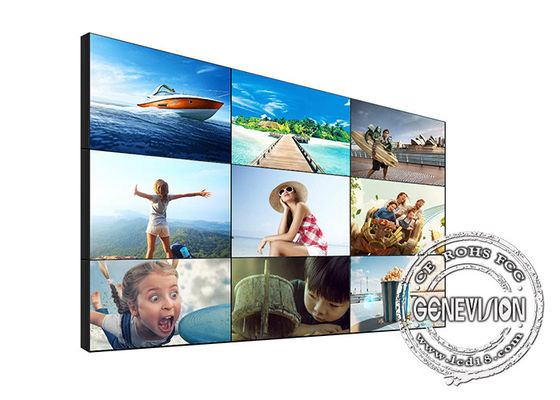 55inch Digital Signage Video Wall 3.5mm Narrow Bezel Advertising Screen ...