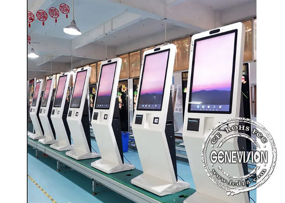 27 Inch Self Service Payment Kiosk Cash Coin Loader Dispenser Windows ...