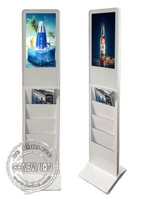 Lobby Floor Standing Digital Signage 1080 HD Andriod Mainboard ...