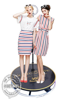 100cm Circular 360 Rotating Selfie Stand Photo Booth