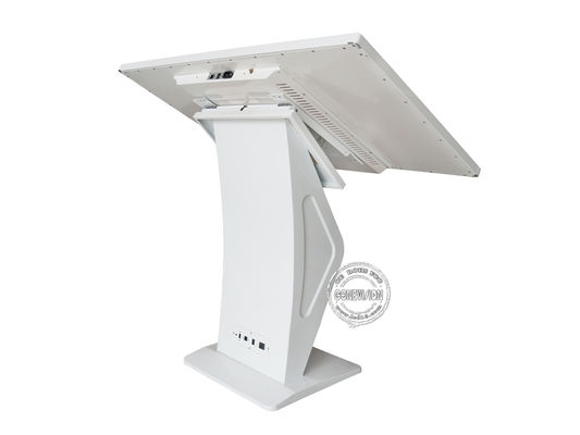 55 Inch 1920x1080 Standing Interactive Desk Kiosk