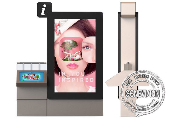 OEM 65" 22" Wayfinding Outdoor Digital Signage With PC AIO Touch Screen