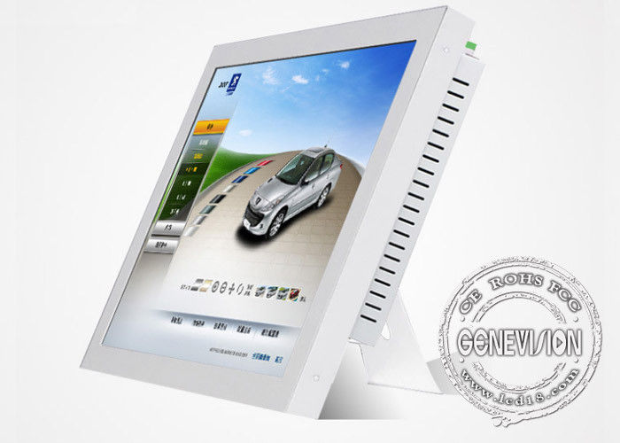 17inch High Definition Touch Screen LCD Monitors Wall Mount With Real ...