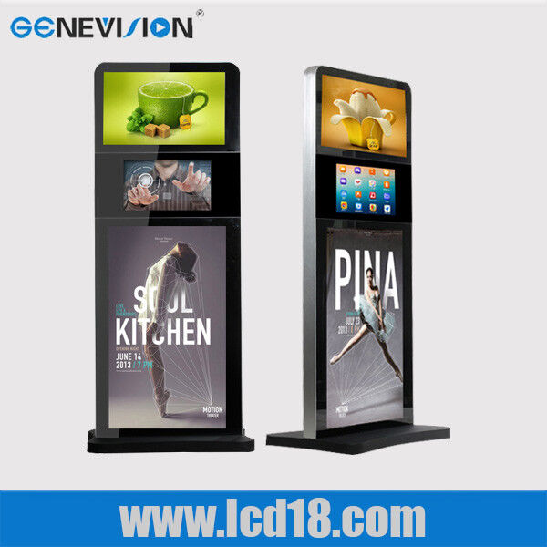 Indoor 32 Inch Lcd Advertising Player Touch Screen Kiosk Digital ...