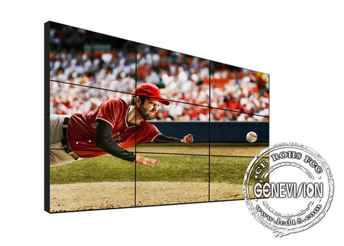 55 inch 1.8mm HD LCD Digital Signage Video Wall Advertising Display ...