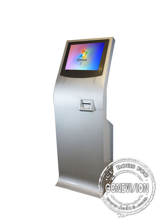 Slim Touch Screen Kiosk Free Standing , All In One With Panel Screen ...