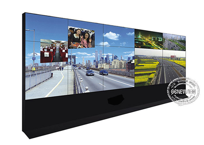 Super wide TV Digital Signage Video Wall / DID Narrow Bezel LCD 46 Inch ...