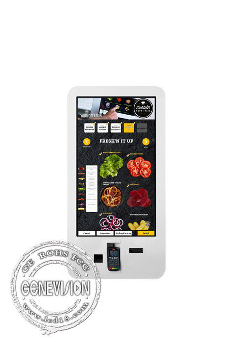 32 Inch Touch Screen Kiosk Premium Payment Totem Lcd Self Service Kiosk ...