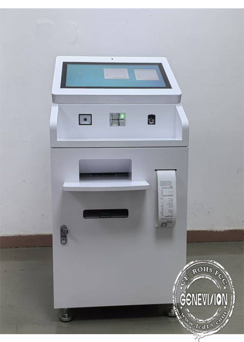 Government Hospital Self Service Kiosk with 21.5" Touch Screen 5MP ...