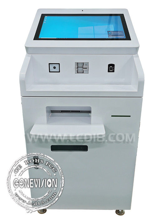 Automatic Self Service Banking Kiosk with 32" Touch Screen A4 Paper ...