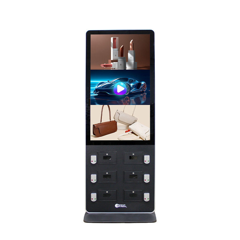 49 Inch All In One Vending Machine Smart Phone Charging Kiosk with Pass ...