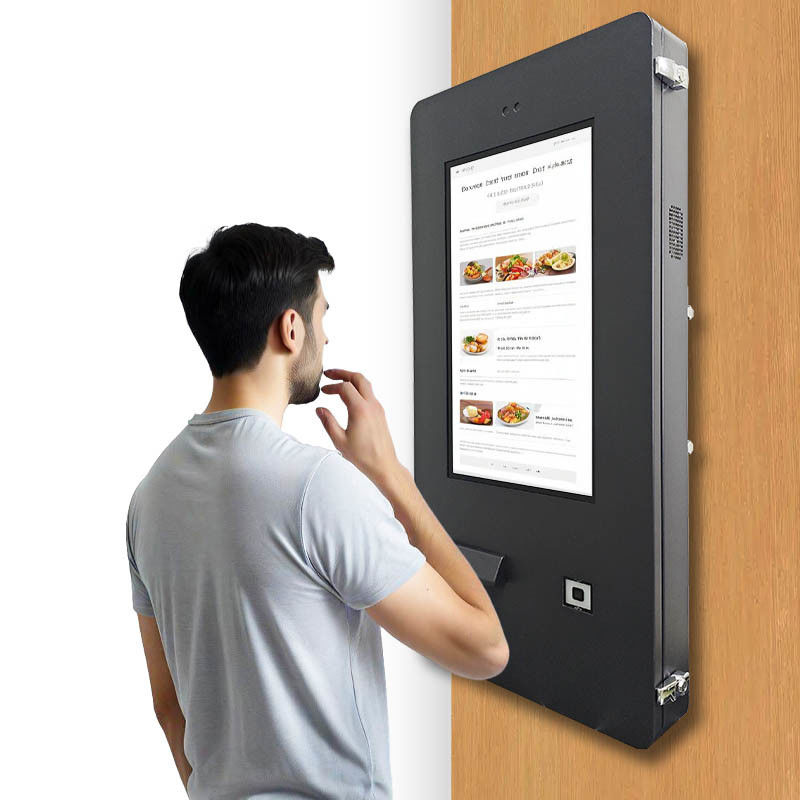24" Outdoor IP65 Waterproof Outdoor Self Service Touch Screen Payment ...