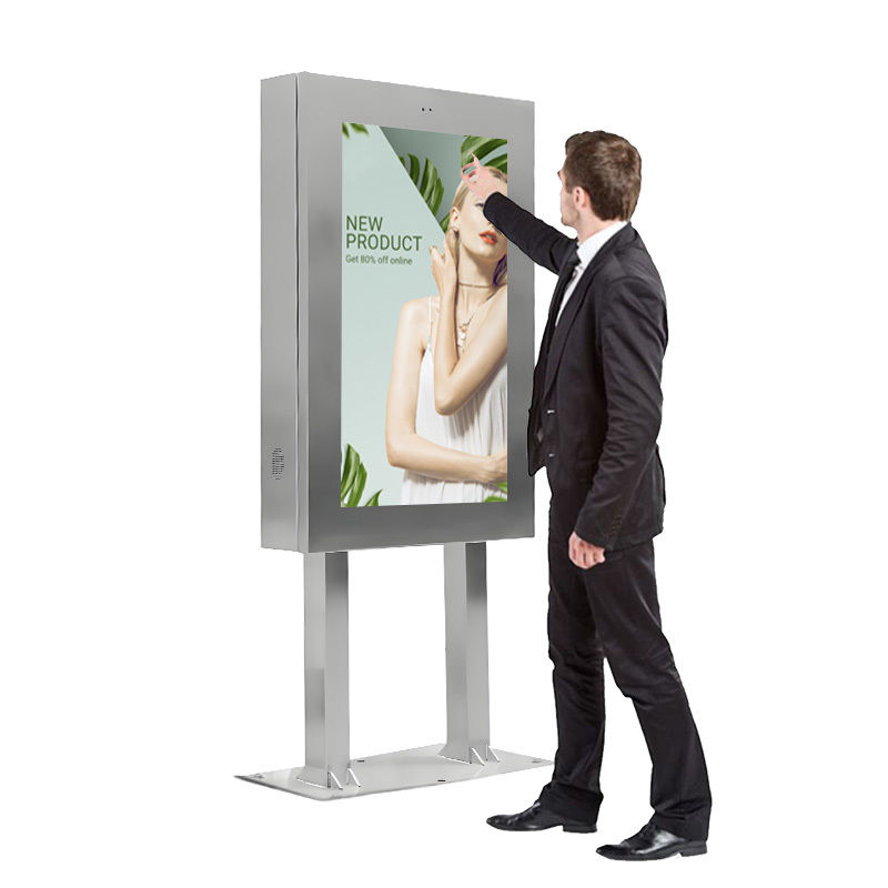 43 Inch Stainless Steel 304 IP65 Waterproof Outdoor Digital Signage ...