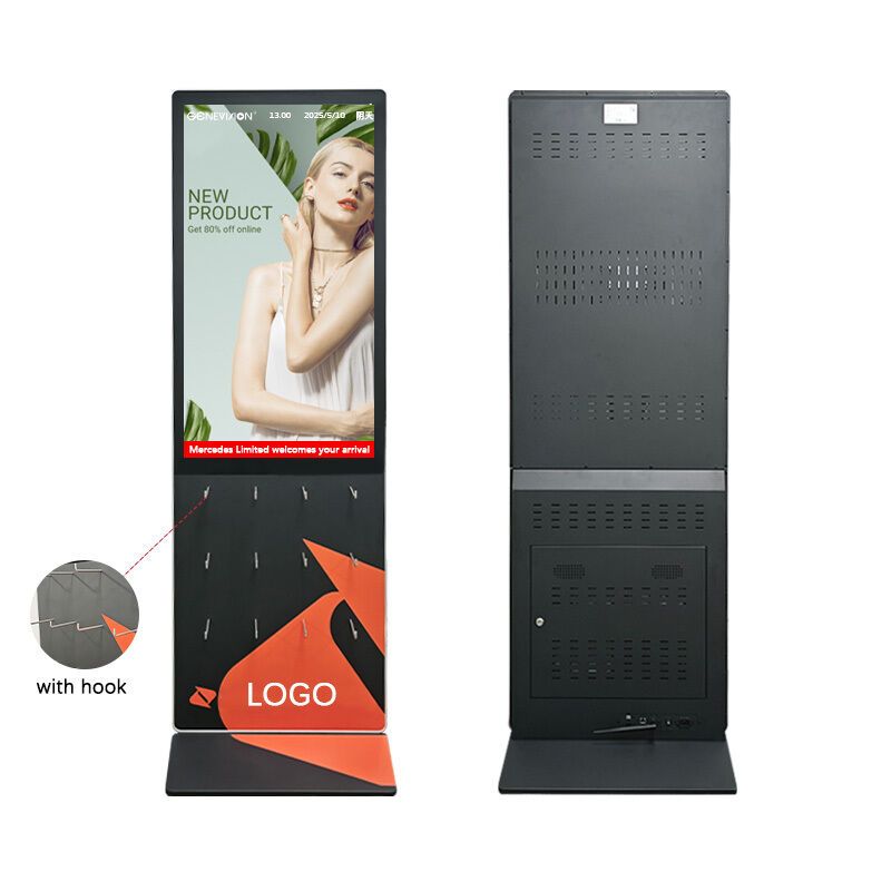 43" Touch Screen Kiosk - 1080P Digital Signage Display with Android 14