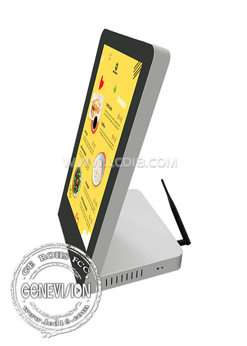15.6inch L shape table advertising screen touch or no touch screen for ...
