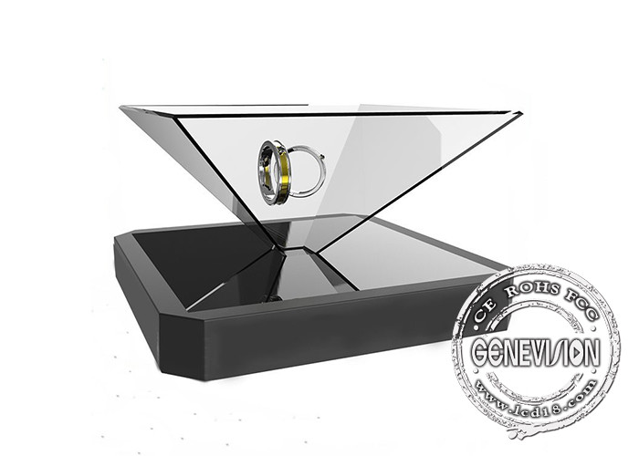 Inverted Triangle 3D Holographic Display Showcase HD Android Wifi ...