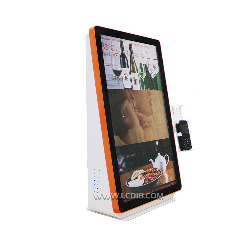 Self Ordering Kiosk in Restaurant 24" Capacitive Touch All In One ...
