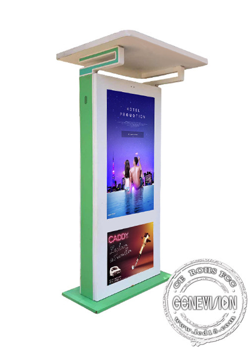 55 inch Promotional Android Outdoor Digital Signage Floor Standing ...
