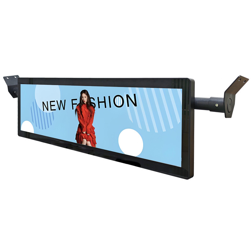 29" 1920*540 Bus Ceiling Mount Android LTE 4G Wifi LCD Bar Stretched ...