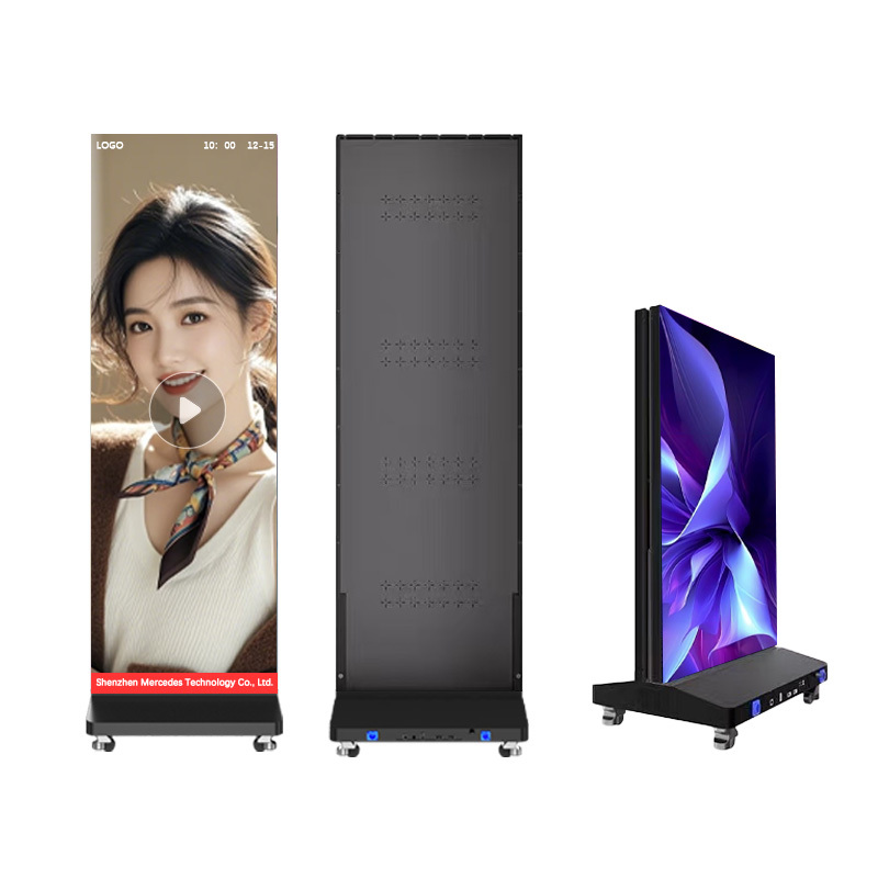 Foldable LED Mobile Poster Screen P2.5 P1.86 P1.53 P1.25
