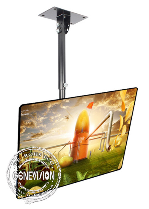 32 Inch Wifi Digital Signage Menu Board Android Ceiling / Roof Mount ...