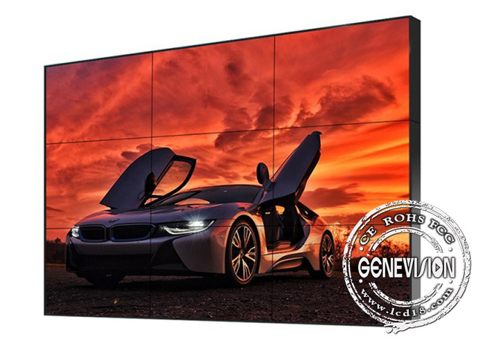 Narrow Seamless Bezel Wall Mount LCD Display 46'' 49'' 55'' 4K For ...