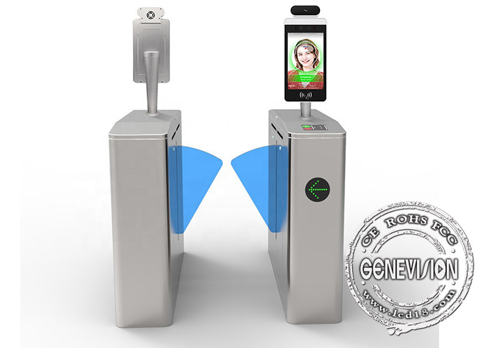 Privacy Protection 8" Smart Pass LCD Screen Android Facial Recognition ...
