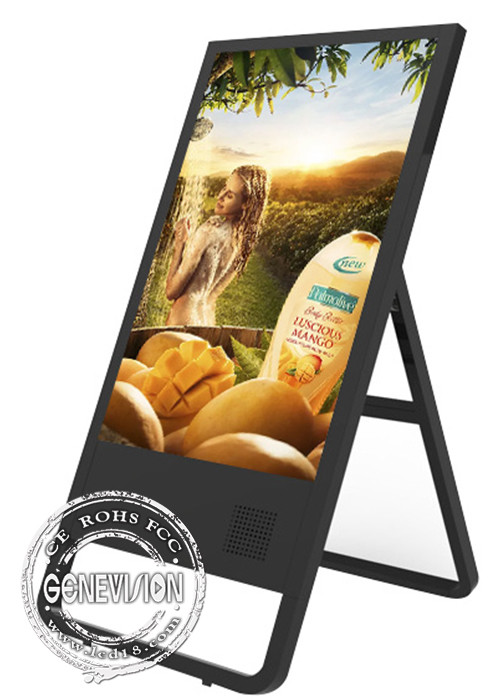 Ultra Thin 49 Inch Vertical Portable Touch Screen Kiosk Interactive ...