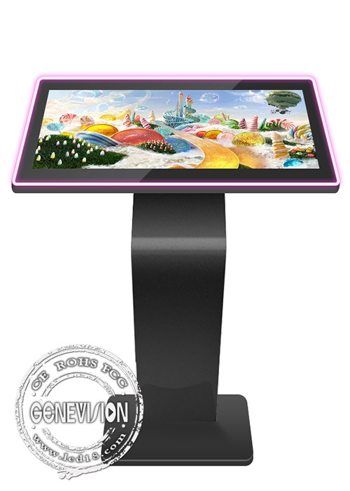 Game Center 22" LED Strip Around 10 Fingers Touch Screen Kiosk