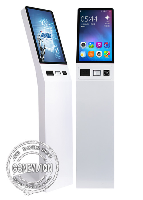 NFC Card Reader 27" Self Service Payment Kiosk Support Credit Card