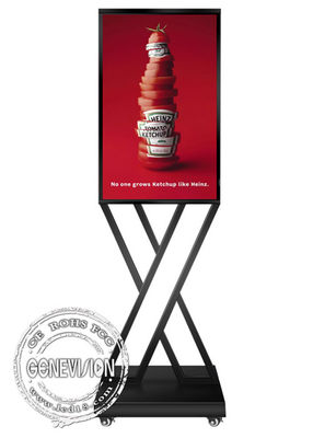 21.5" Movable LCD Screen USB Type Kiosk Digital Signage