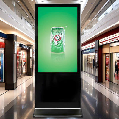 55" Vertical 4K Touch Screen Digital Kiosk Interactive AI Face ...